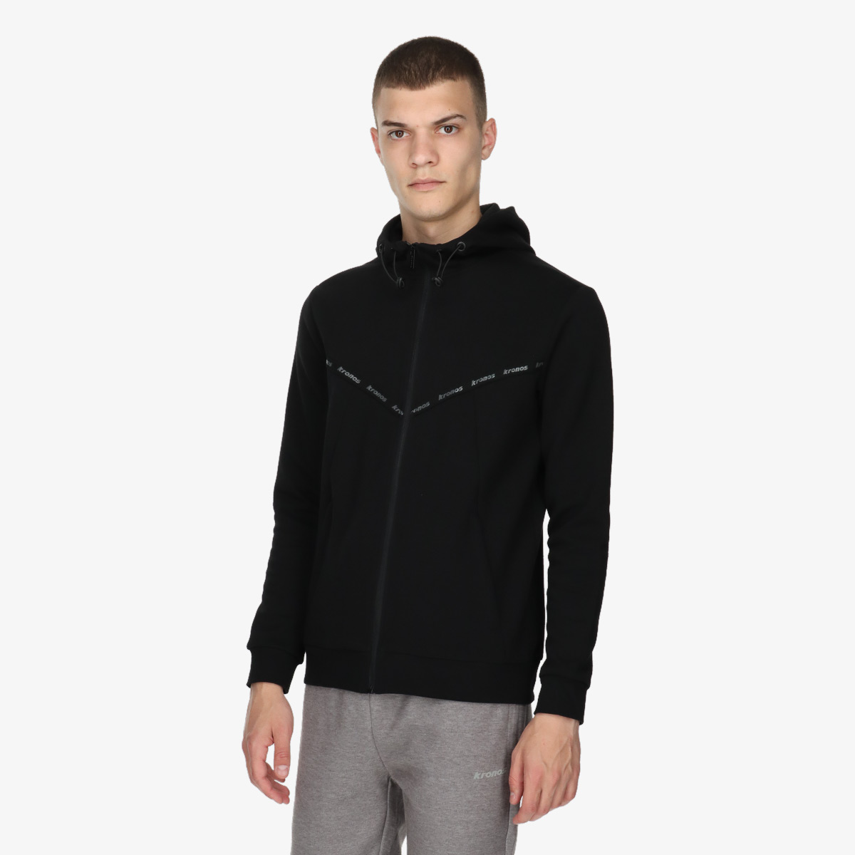 Kronos KRONOS MENS FULL ZIP HOODY | Sport Reality - Shitja me pakicë e ...